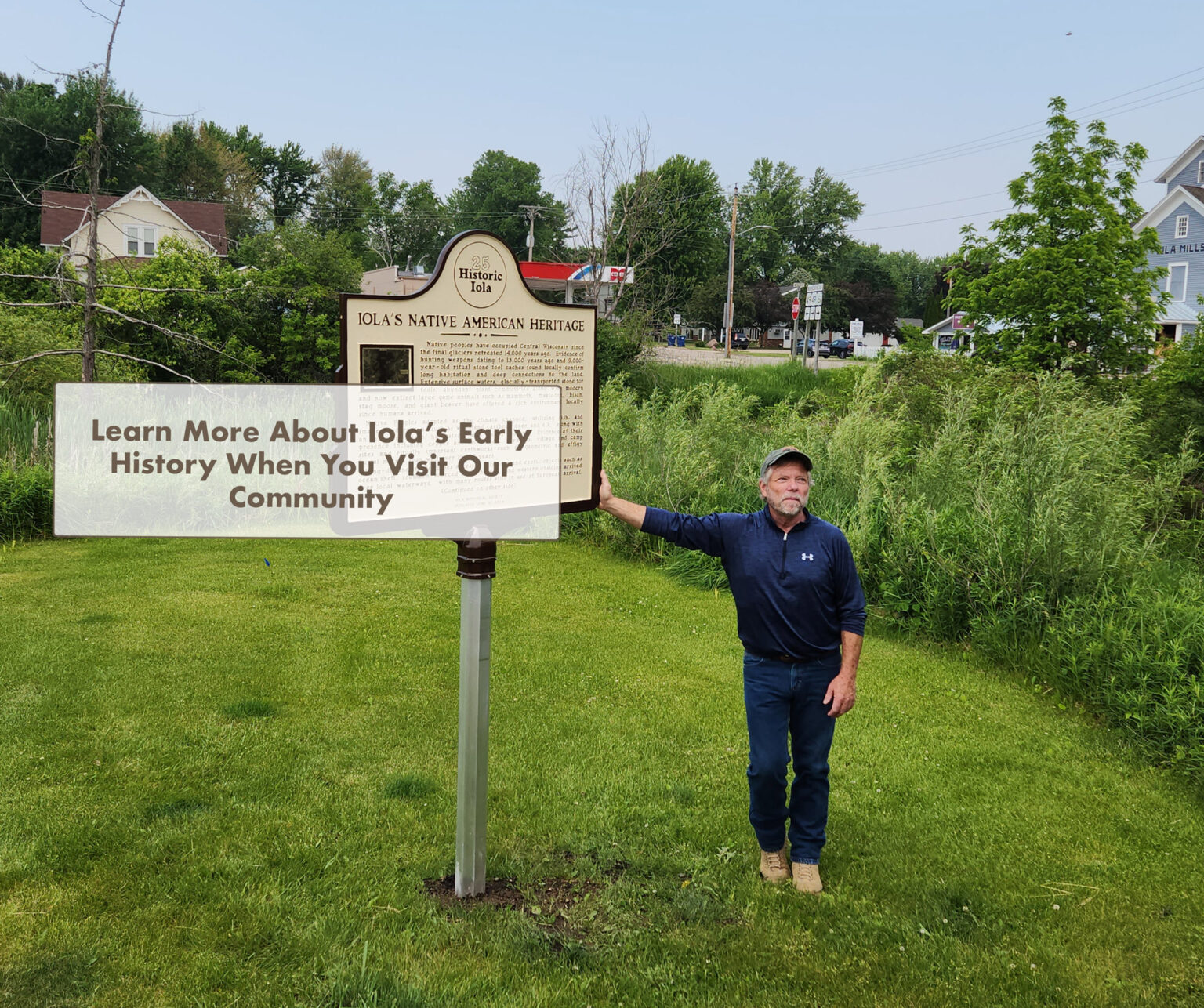 Q-HM25-Iolas Native American Heritage Marker – Iola Historical Society